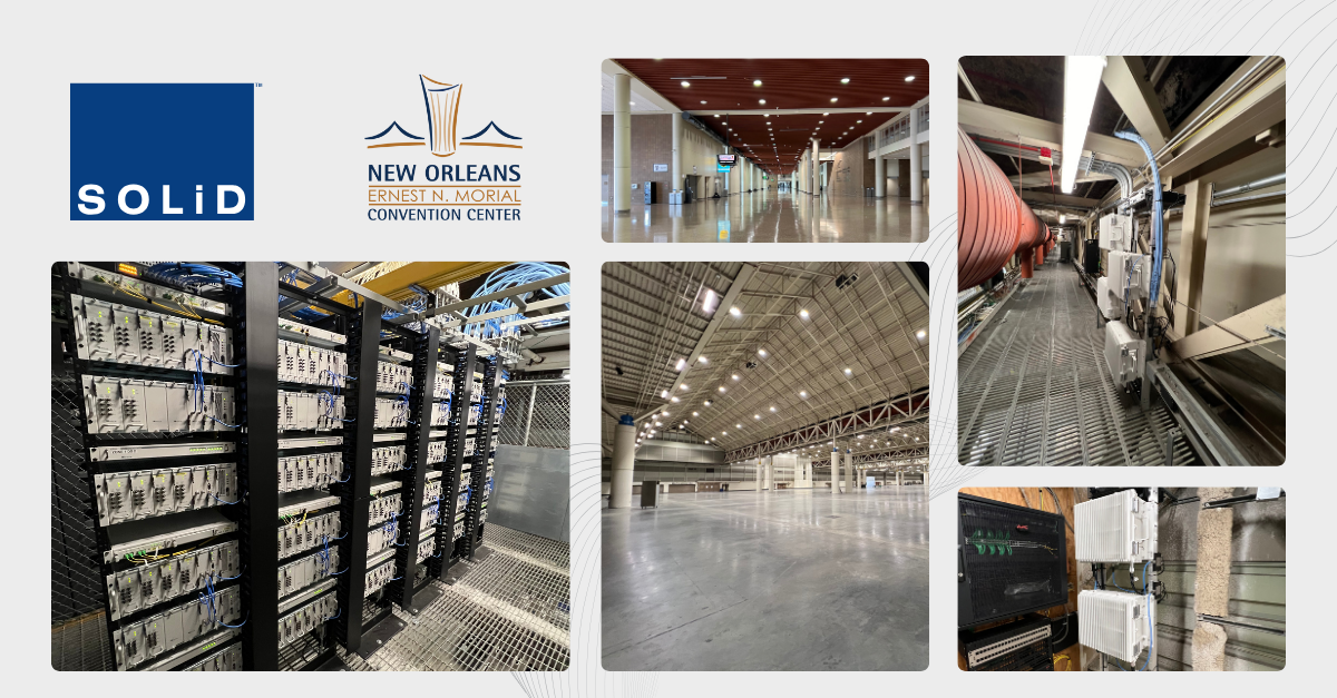 SOLiD Tapped to Empower 5G Connectivity in New Orleans Convention Center