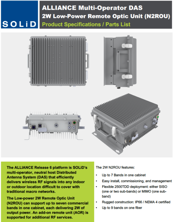 ALLIANCE N2ROU - SOLiD